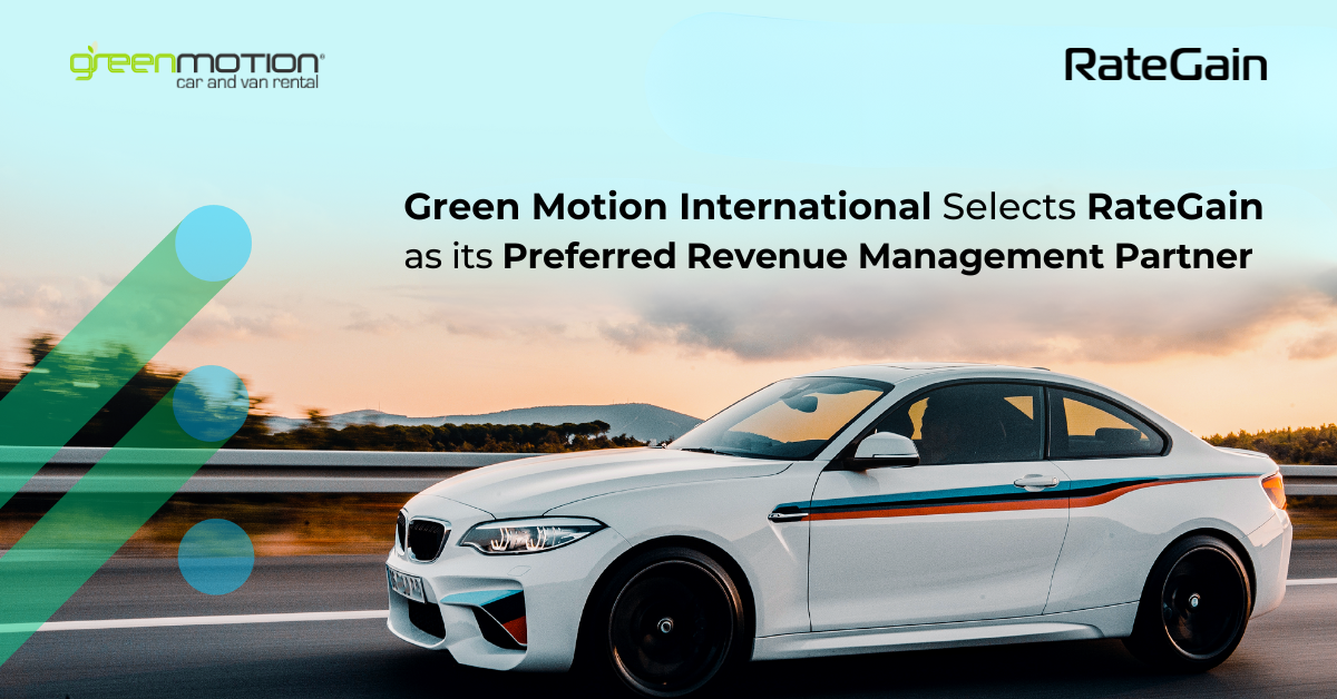 Green Motion Chooses RateGain for Revenue Optimization - RateGain